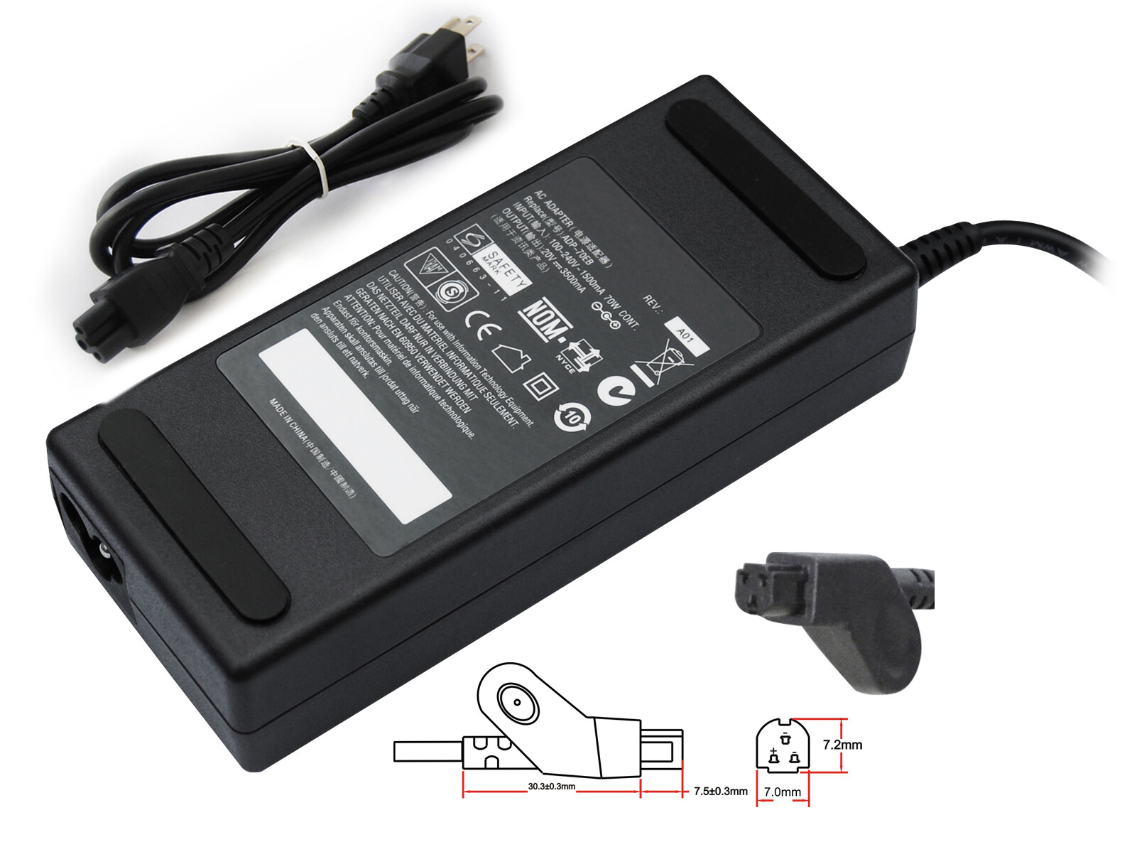 AC Adapter Charger for Dell Latitude CPi CPt CPx CSx C400 C500 C600 ...