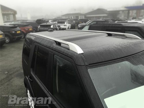 Roof Rails SILVER For Land Rover Discovery 3 4 2004 - 2016 Aluminium ...