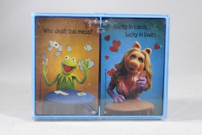 Jim Henson's Muppets Playing Cards Kermit Miss Piggy Hallmark Bridge ...