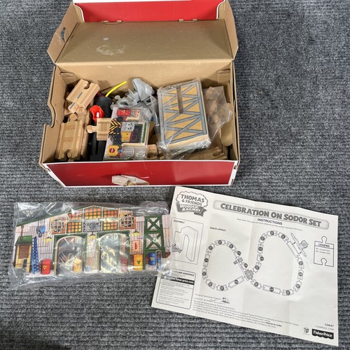 2014 Thomas & Friends Celebration on Sodor Set Wooden Railway Train Set ...