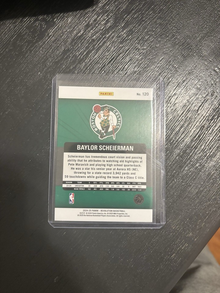 2024-25 Revolution Baylor Scheierman Rookie | eBay