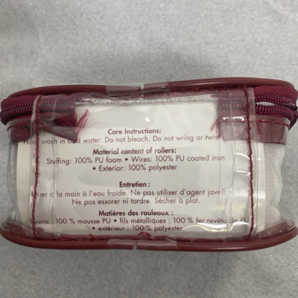 NEW VINTAGE Avon Pillow Curlers - Advanced Techniques Zipper Case NIB ...