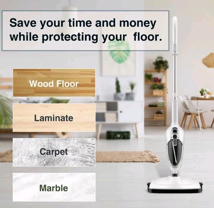 Sandoo 13 in 1 Steam Mop For Hardwood Cleaning Multipurpose, Steamer ...