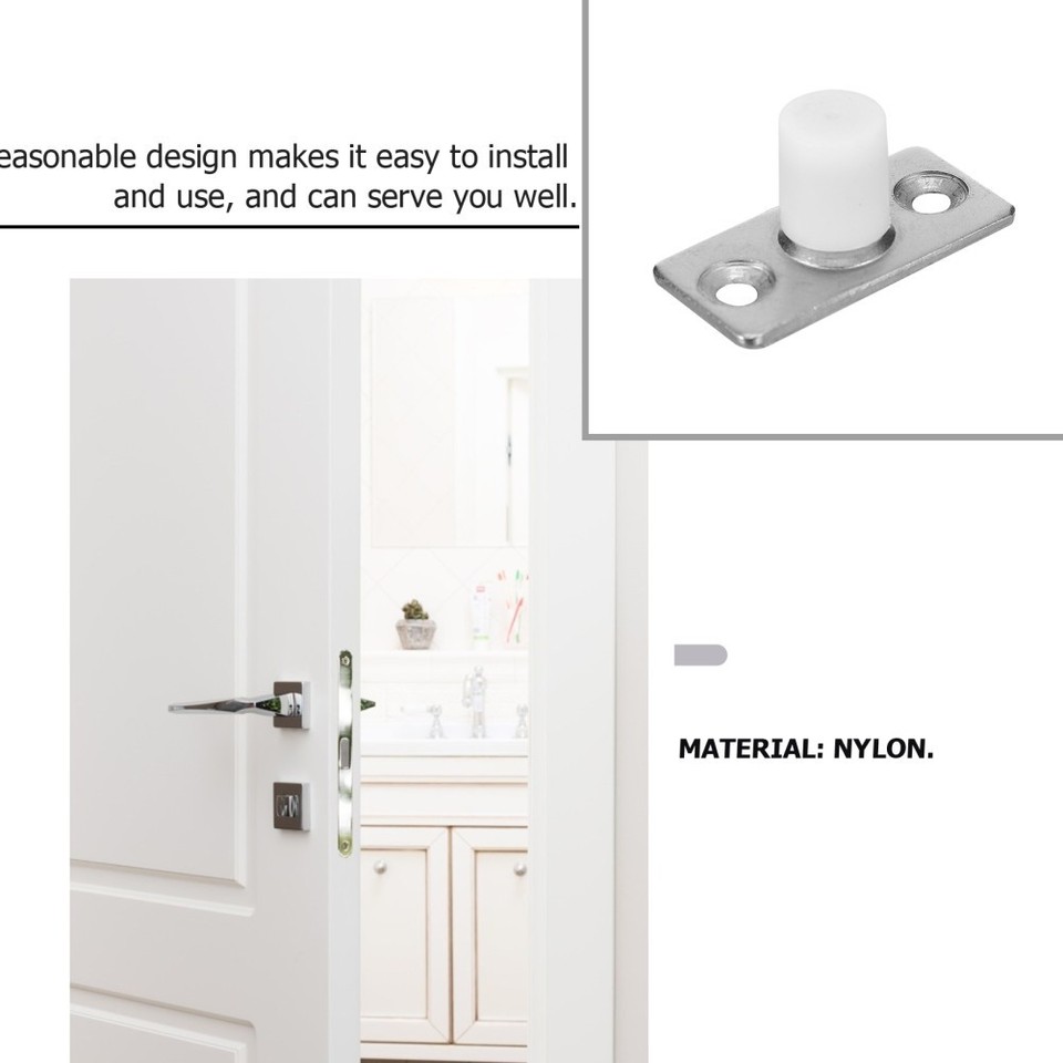 Door Guide Roller Bottom Slide Nylon Pulley Block Sliding Rollers Barn ...