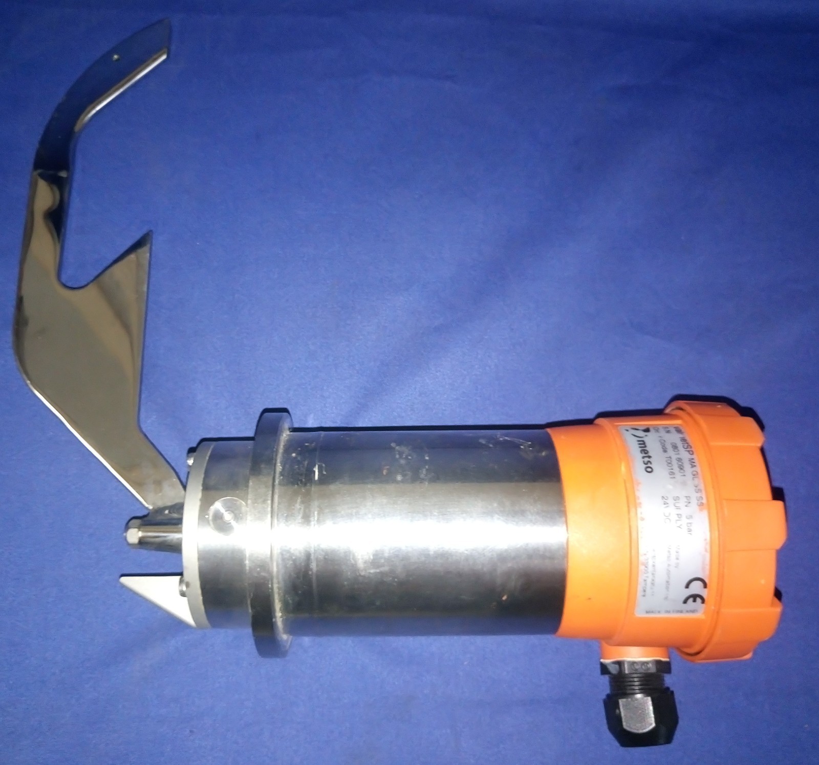 METSO T00161 SMART-PULP 24VDC CONSISTENCY TRANSMITTER ValmetSP MA GL SS ...