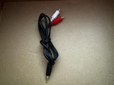 5FT Aux Audio 3.5mm Stereo Male to 2 RCA Y CABLE FOR IPOD MP3 | eBay