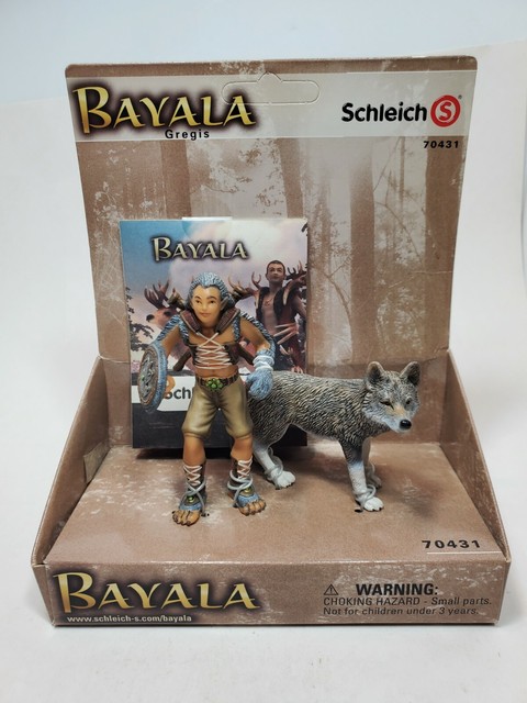Schleich Bayala Gregis Figure and Wolf 70431 for sale online | eBay