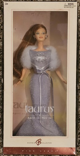 Barbie 2004 Zodiac Sign Taurus April 20-May 20 Pink Label Mattel ...