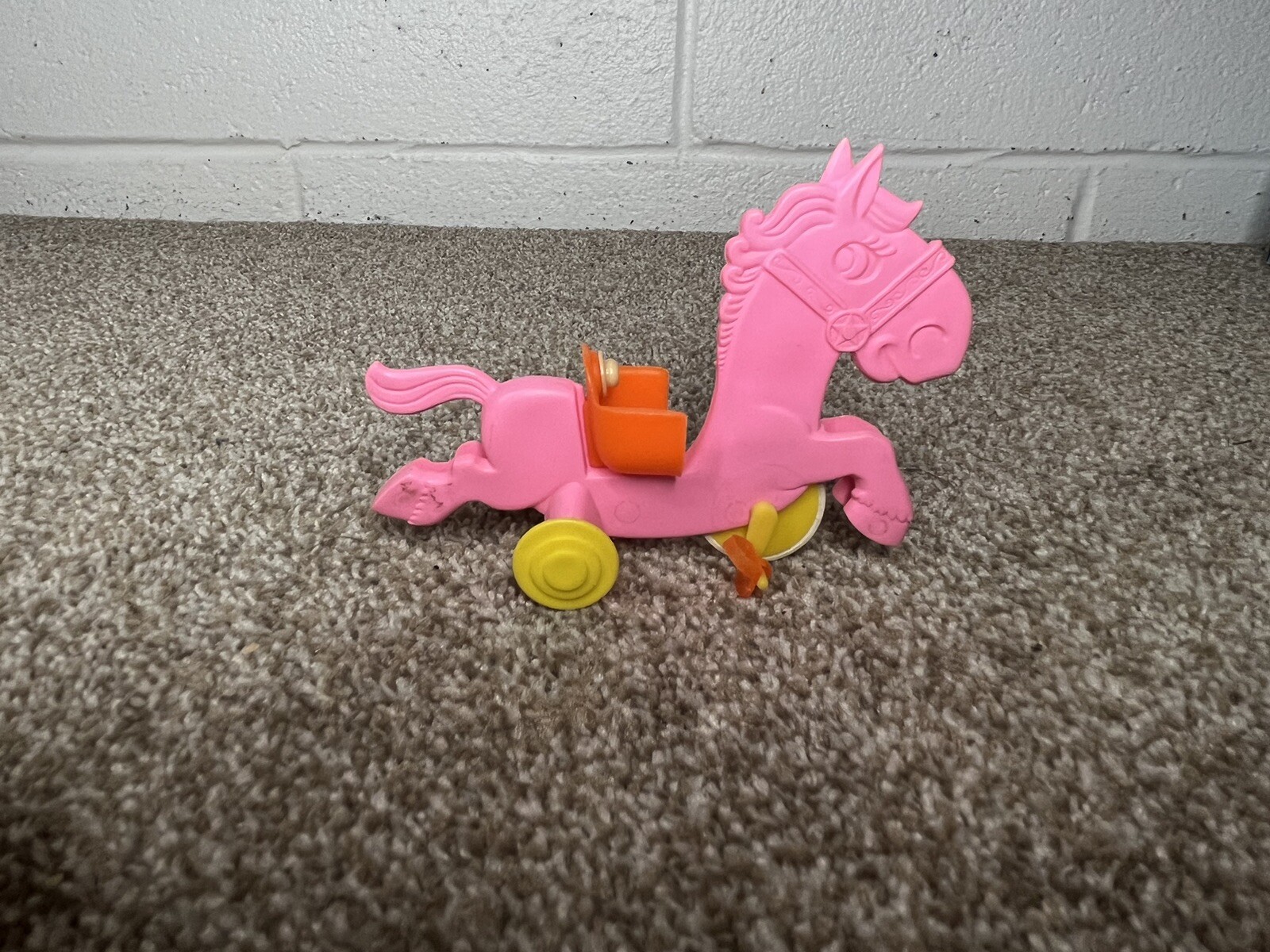 Mattel Liddle Skediddle Kiddle Heather Hiddlehorse Doll Pink Pony Car ...