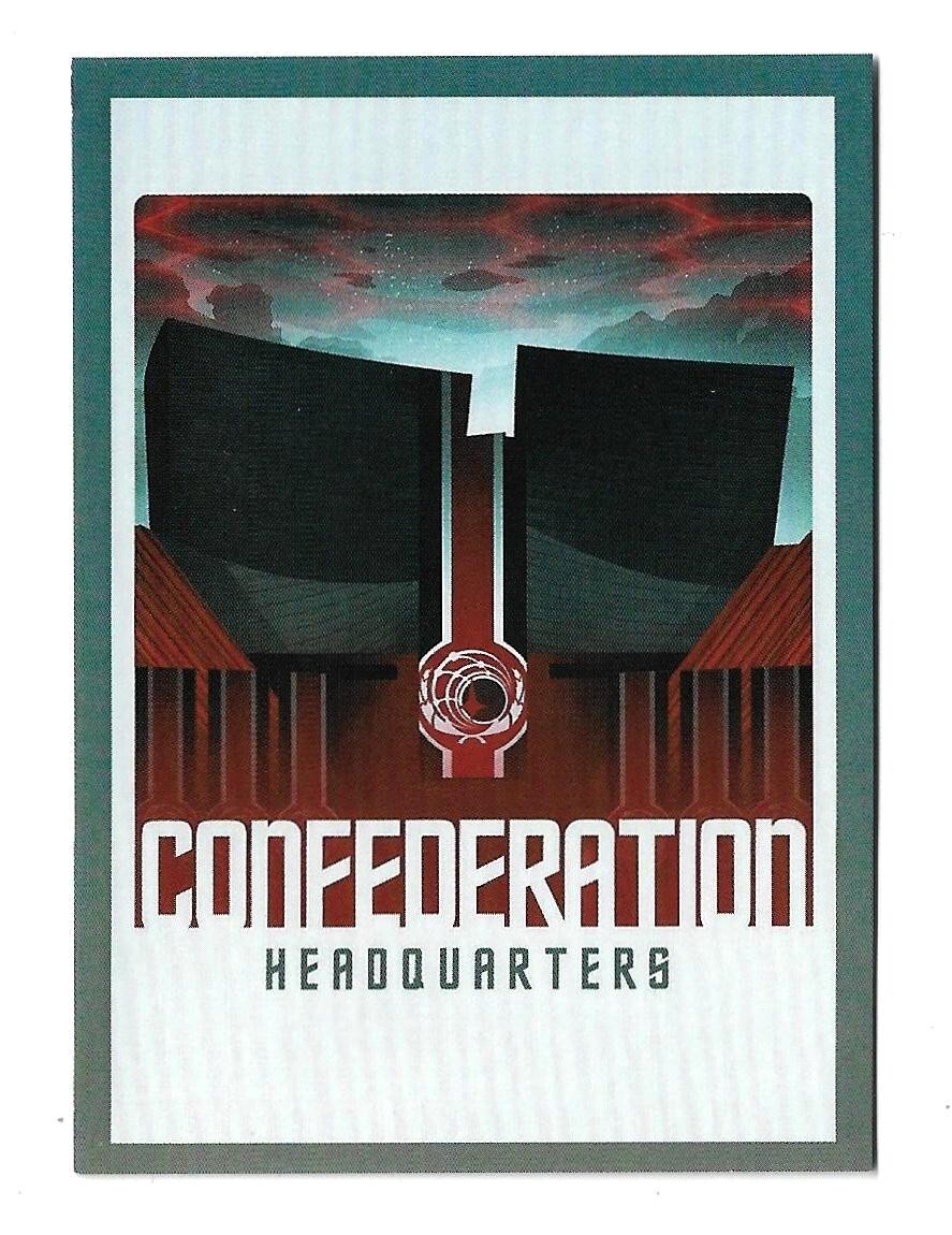 2024 Star Trek Picard Seasons 2 & 3 Travel Posters T11 Confederation ...