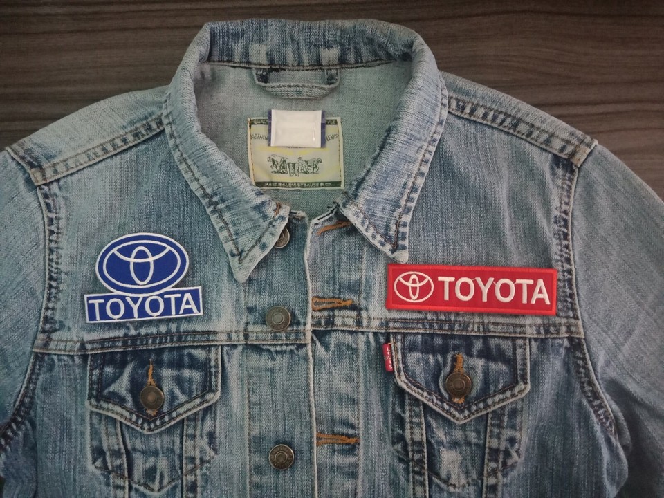 Style Logo Toyota Patch Car Motor Racing Embroidered Iron or Sew on ...