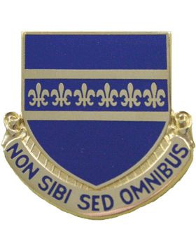 0101 Quartermaster Bn Unit Crest (Non Sibi Sed Omnibus) | eBay