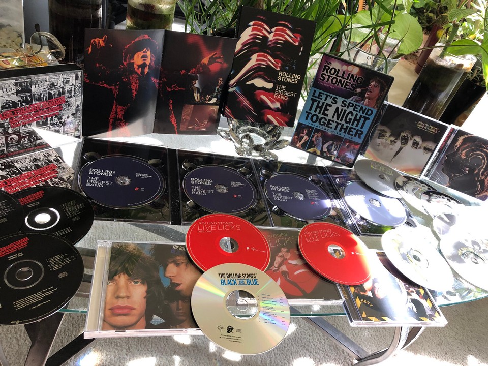 ROLLING STONES - Studio & Live Concert Collection (CDs & DVDs) | MINT ...