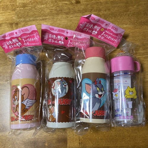 BOSS Tom & Jerry Angel and Devil Bottle Noraneko dan Cup Bottle | eBay