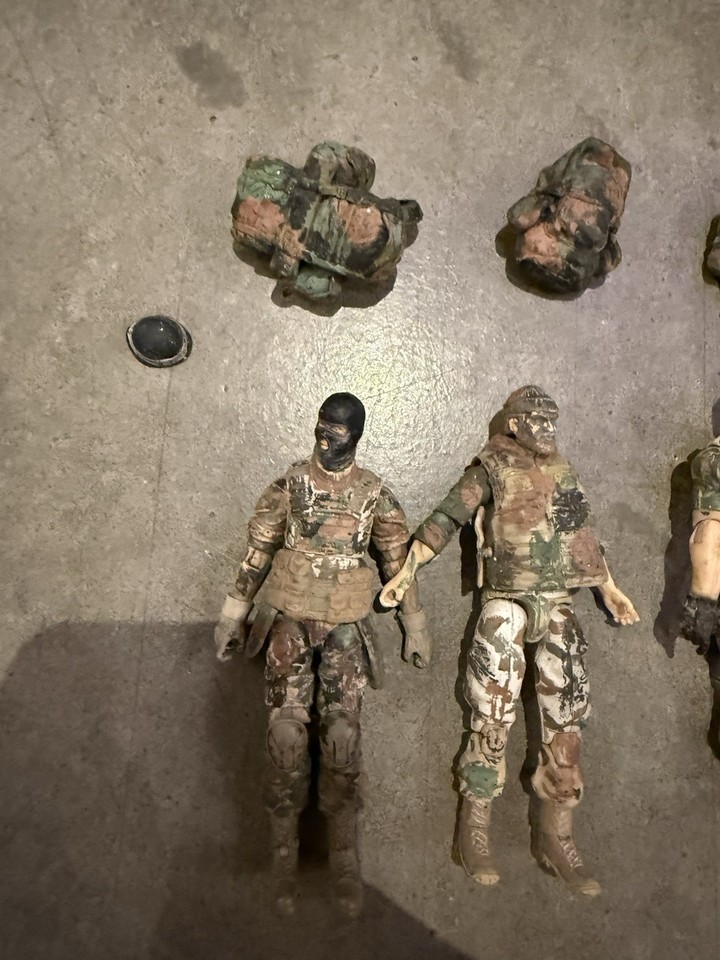 GI Joe 1/18 Lot For Repaint, Customs, Parts, Fodder | eBay