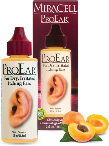 MiraCell ProEar, Ear Drops for Itchy Ears, Clogged Ears, Irritated Ears ...