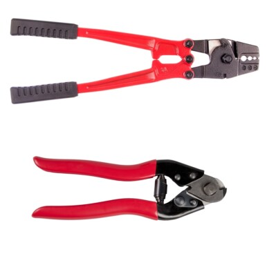 Hand Swaging Swager Crimper and Wire Cutter Stainless Steel Cable ...