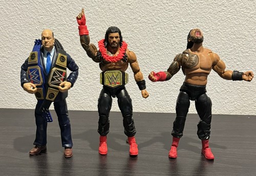 WWE Ultimate Edition Roman Reigns, Elite Paul Heyman & Elite Roman ...