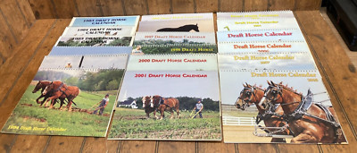 18 Draft Horse Wall Calendars 1983 - 2008 | eBay