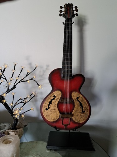 Handmade Welded Metal Violin With Stand 27in In Stand. 24in Without | eBay