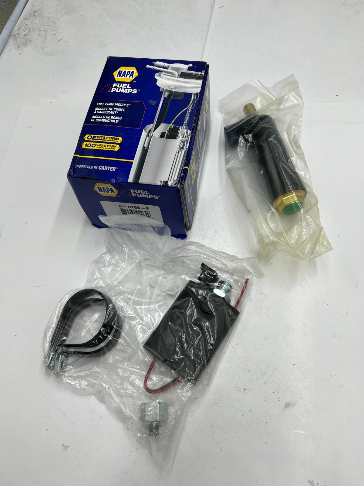 NAPA Fuel Pumps Gas Fuel Pump - External, Electrical, 50 Gal (US)/Hr B ...