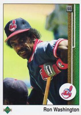 #519 Ron Washington - Cleveland Indians - 1989 Upper Deck Baseball | eBay