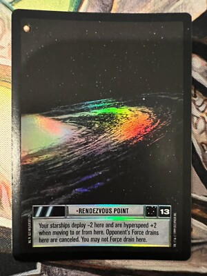Star Wars CCG Reflections Foil Rendezvous Point Decipher Limited ...