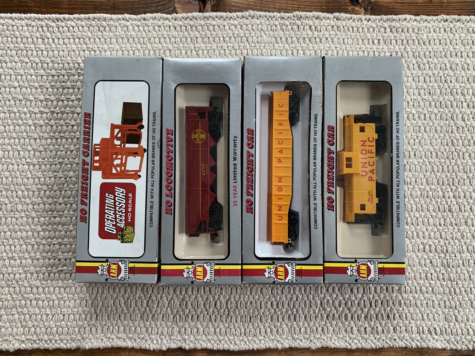 Vintage AHM HO Scale Model Train Lot | eBay