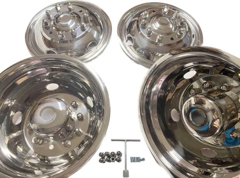 2005-2025 Ford F450 F550 10 Lug 19.5" Wheel Simulators Rim Liner ...