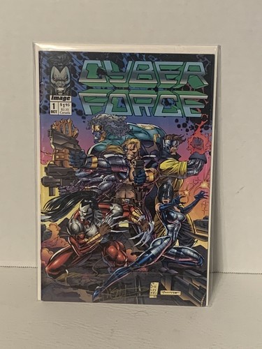 Autographed Comic Cyber Force #1 Dual by Marc Silvestri & Mike Heisler COA Rare | eBay