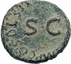 CLAUDIUS Authentic 41AD Rome Food MODIUS Original Ancient Roman Coin ...