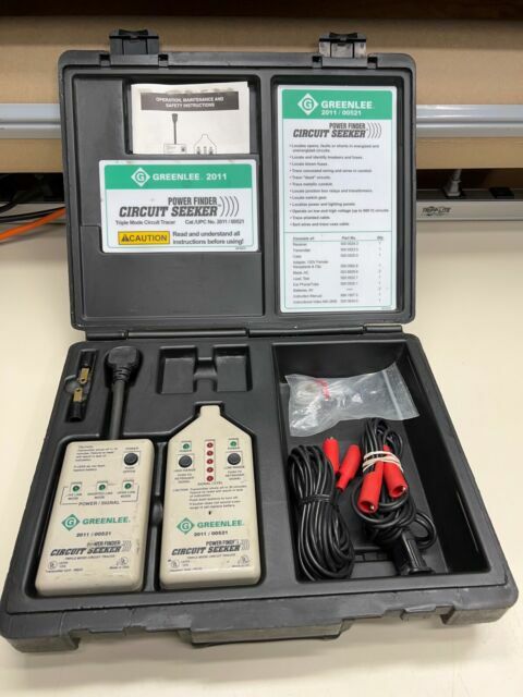 Greenlee 2011/00521 Power Finder Circuit Seeker for sale online | eBay