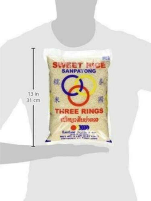 Thai Sticky Rice (Sweet Rice) 5 Lbs 83737147651| eBay
