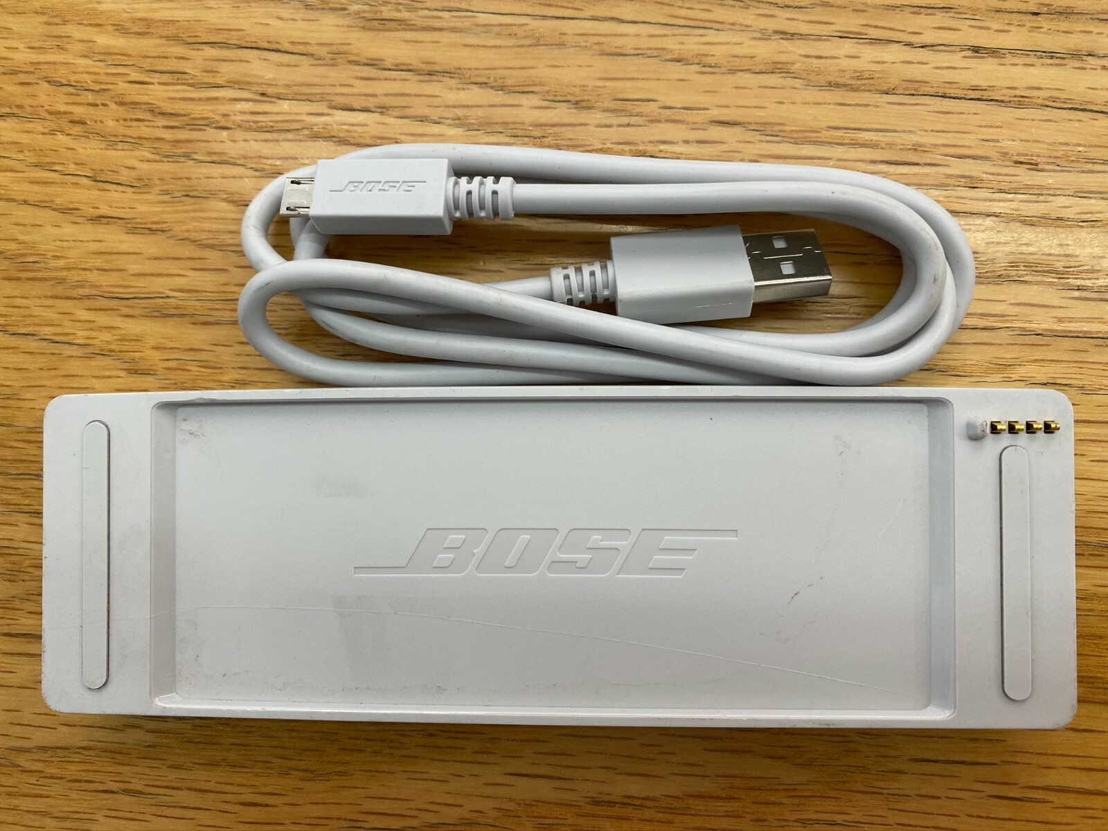 BOSE SOUNDLINK MINI 2 CHARGING CRADLE / MICRO CABLE / ADAPTER WHITE ...