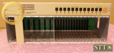 090-40001-01 TELECOM SOLUTIONS DIGITAL CLOCK DISTRIBUTOR CHASSIS DCD ...