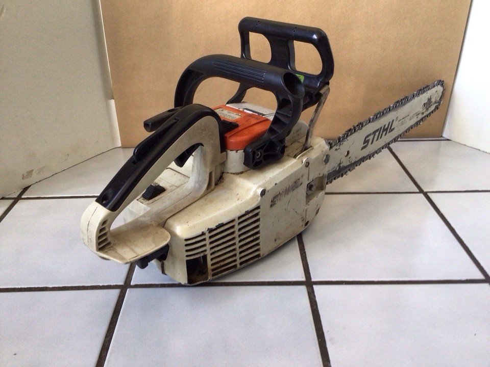 STIHL 009L Electric Quickstop Chainsaw Runs Great 16” Bar And Chain ...