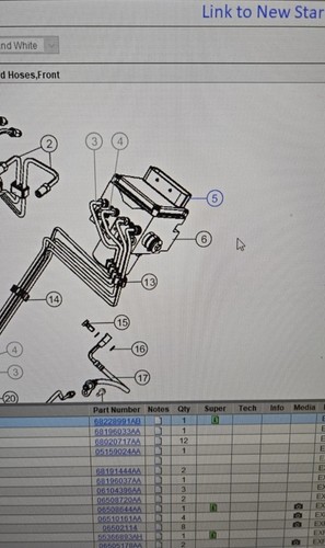 2014 2016 Dodge Ram 1500 ABS Anti Lock Module OEM PART# 68228991AD | eBay