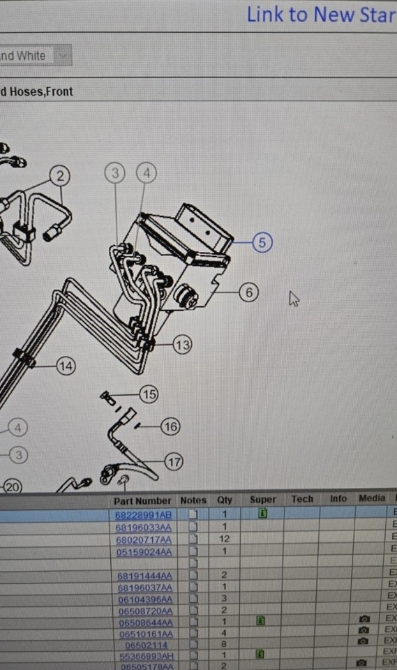 2014 2016 Dodge Ram 1500 ABS Anti Lock Module OEM PART# 68228991AD | eBay