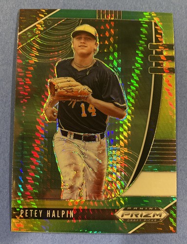 Petey Halpin 2020 Panini Prizm Draft Picks Green Base | eBay