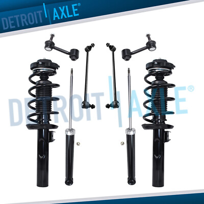 Front Struts Rear Shocks Kit for VW Jetta Passat Rabbit Golf CC Audi A3 ...