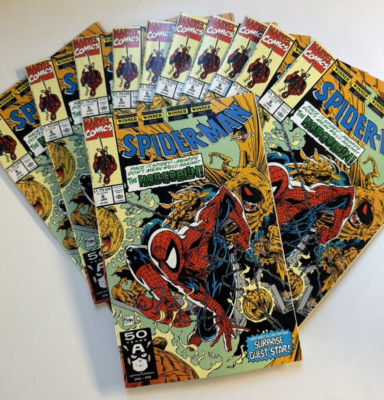 Spider-Man #6 GHOST RIDER HOBGOBLIN Todd McFarlane Marvel - Lot of 10 ...