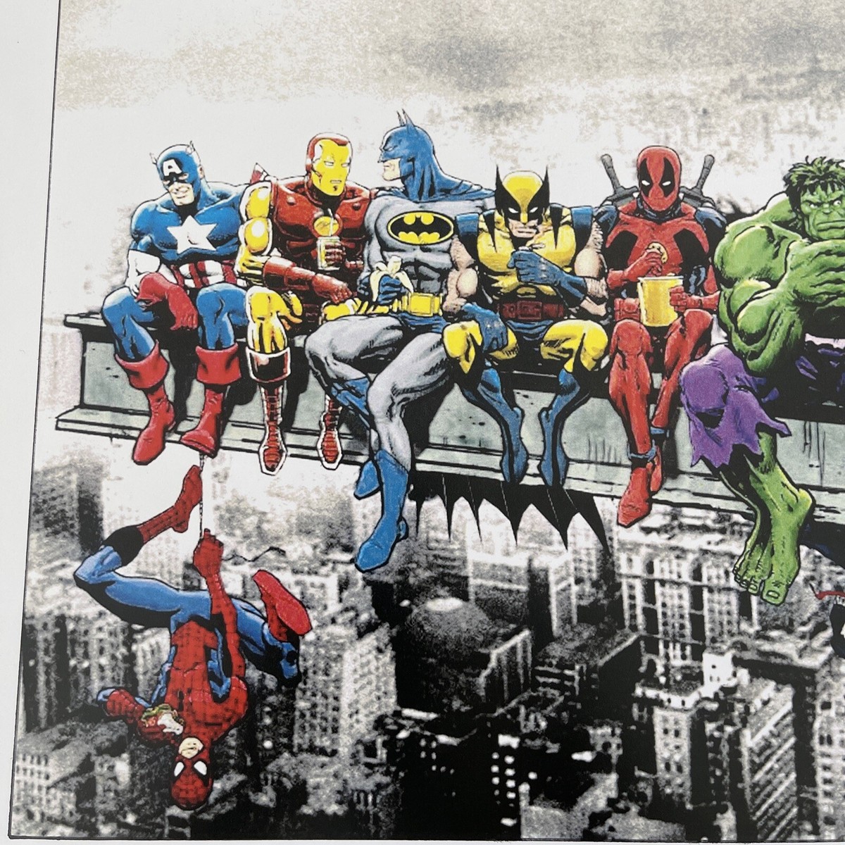 Superman Vs Batman Vs Spiderman Vs Ironman Vs Hulk