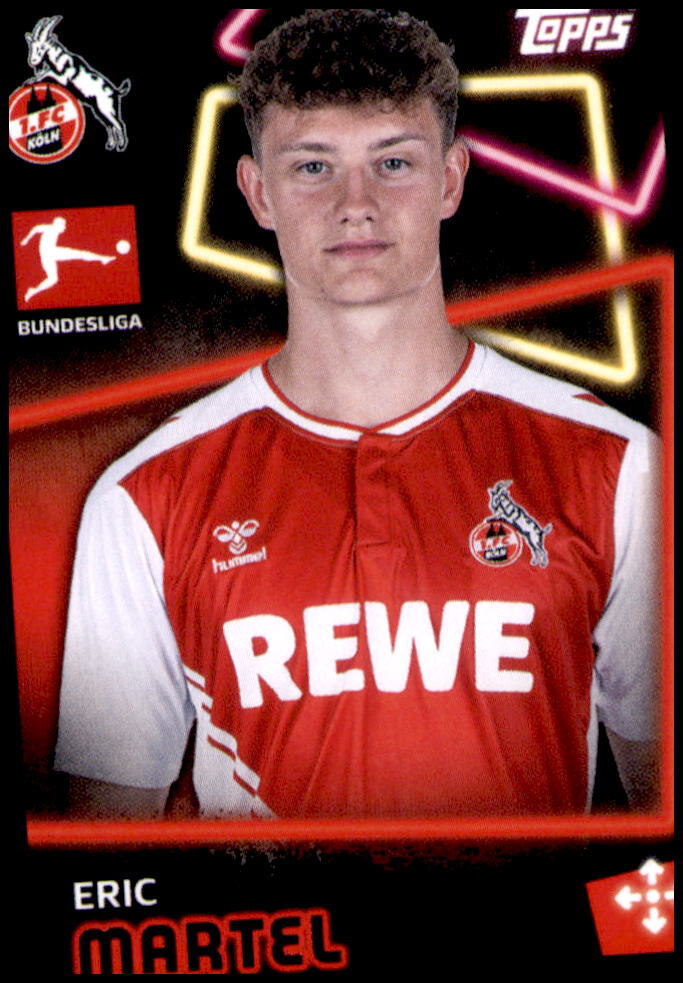 Topps Bundesliga 2022/23 - Sticker 206 - Eric Martel - 1. FC Köln | eBay.de