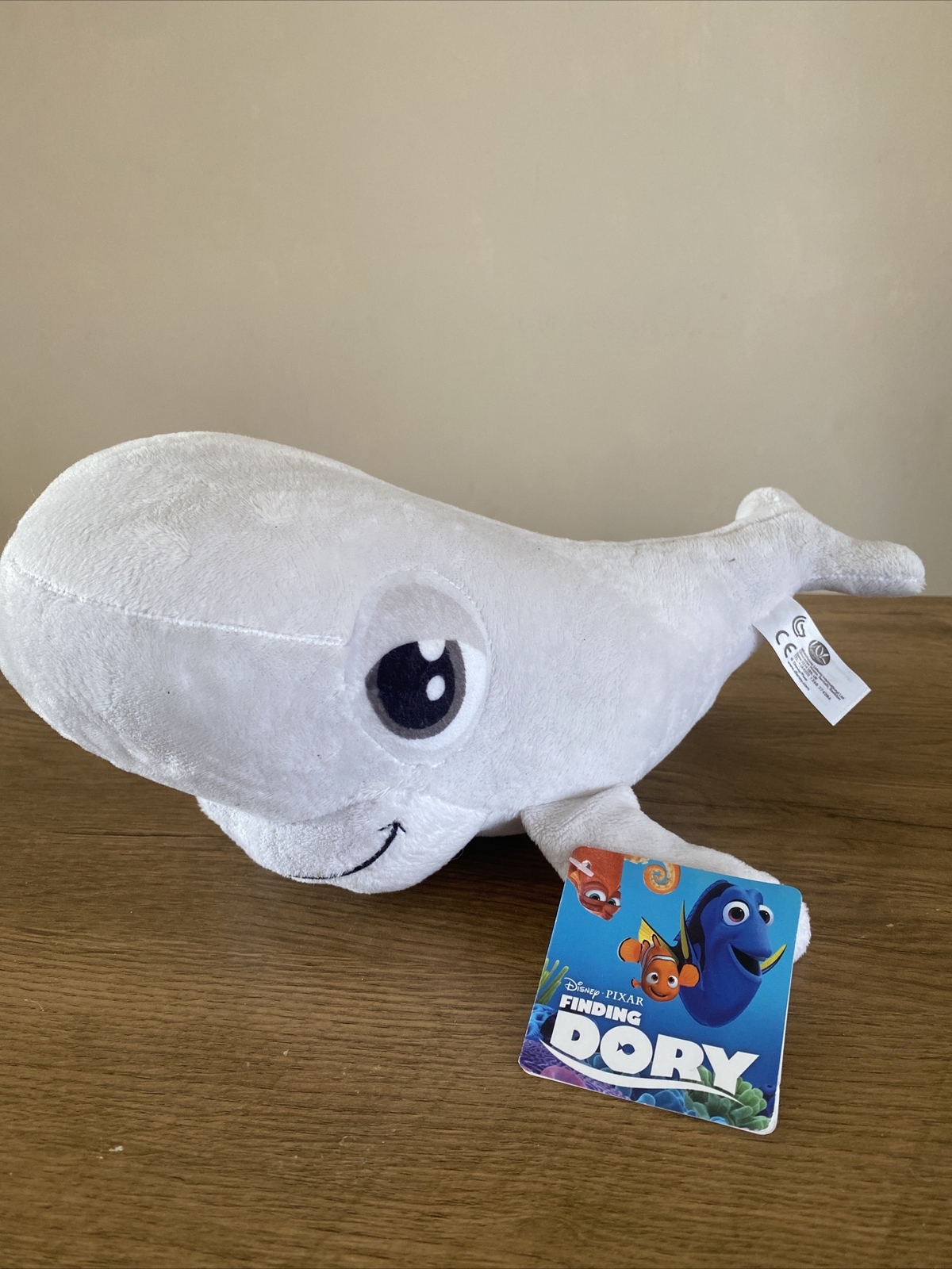 Disney Pixar Finding Dory / Nemo Bailey 12 Inch Plush Soft Toy Beluga ...