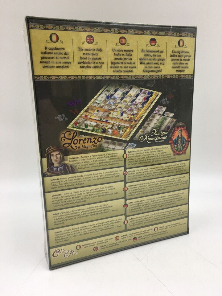 Lorenzo Il Magnifico Board Game | eBay