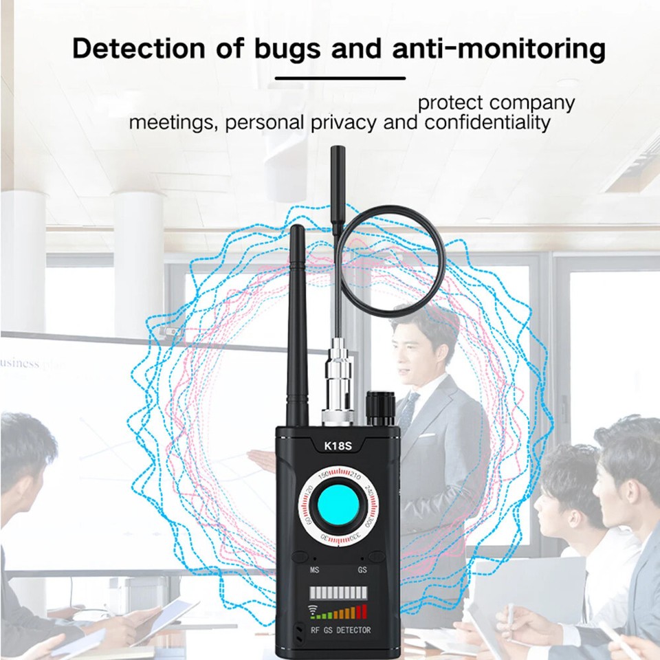 K18 RF detector Anti-spy Detector Hidden Camera GSM Audio Bug GPS ...