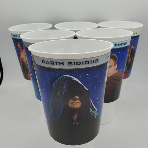 Vintage 1999 Star Wars Episode 1 The Phantom Menace Movie Pepsi Cup Lot ...