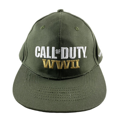 Call Of Duty WW2 COD Sledgehammer Games Snapback Hat Cap WWII World War ...