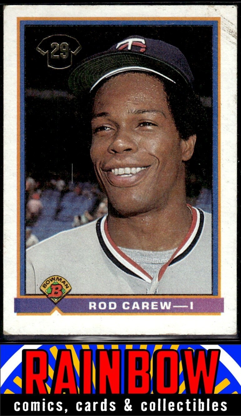 1991 Bowman #1 Rod Carew | eBay
