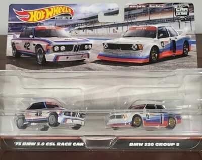 2023 Hot Wheels Premium 2 Pack 73 BMW 3.0 CSL RACE CAR/BMW 320 | eBay